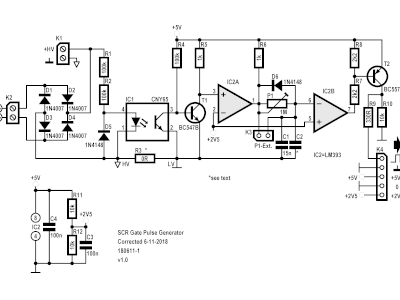 SCR gate pulse generator [180611-1] - Elektor LABS | Elektor Magazine
