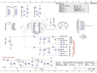 3D printer head and mat temperature controller using Arduino [130500-I ...
