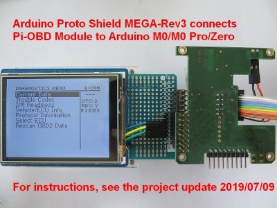OBD2 for Arduino - Elektor LABS | Elektor Magazine