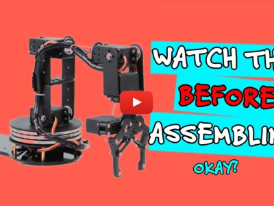 Makerfabs 6-DOF Robot Arm Kit With Raspberry Pi Pico | Elektor Magazine