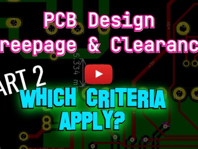 PCB Clearance and Creepage Distances, Part 1: Which Standard Applies ...