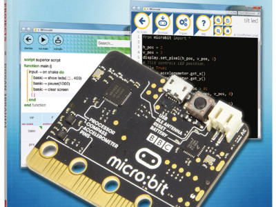 New BBC Micro:bit V2 with Built-In Speaker, Microphone and Touch Sensor ...