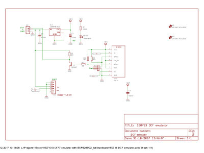DCF77 emulator with ESP8266, Elektor LABS version (150713) - Elektor ...