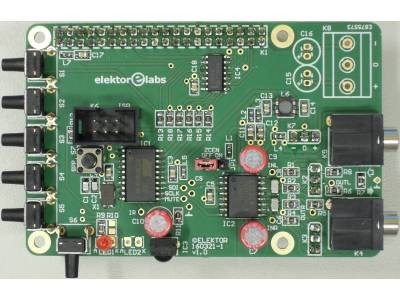 Raspberry pi control amplifier