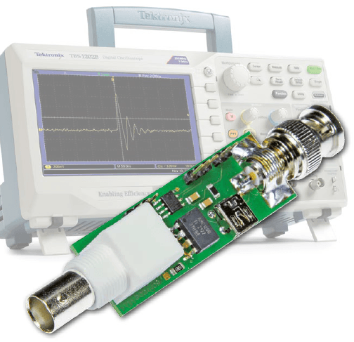 Circuit: DIY Compact Isolated Oscilloscope Probe | Elektor Magazine