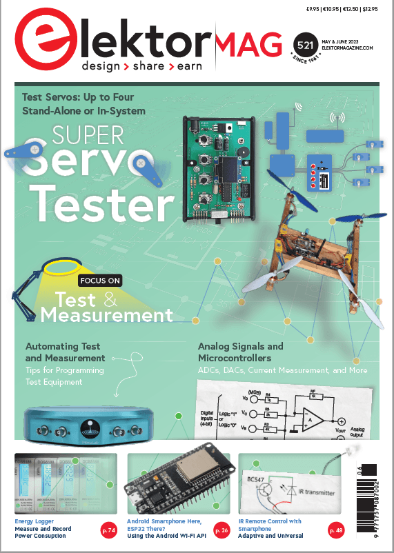 Elektor May/June 2023: Test & Measurement | Elektor Magazine