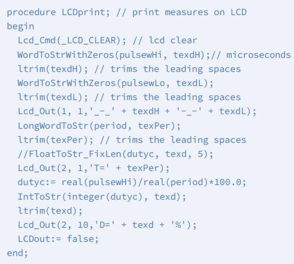 PWM (Pulse-Width Modulation) Measurement with a PIC Microcontroller ...