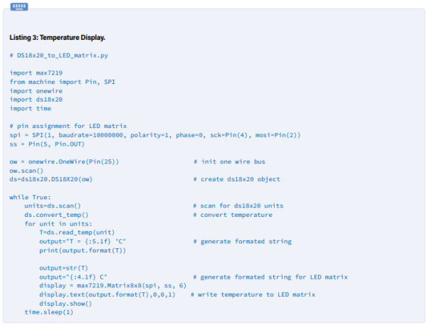 MicroPython for the ESP32 and Friends (Part 2): Control Matrix Displays ...