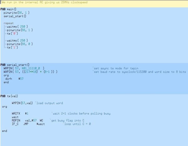 Hands On the Parallax Propeller 2 (Part 4): Sending Strings | Elektor ...