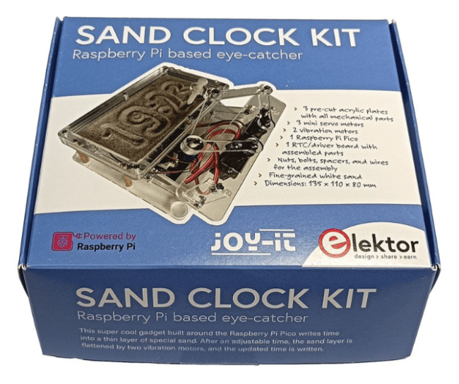 Kit de l'horloge à sable basée sur Raspberry Pi Pico: Détails et ...