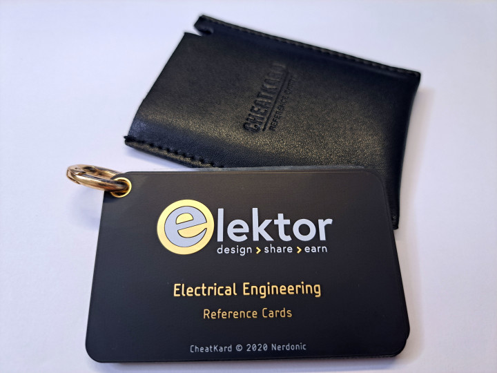Electrical Engineering Reference Cards: The CheatKards | Elektor Magazine