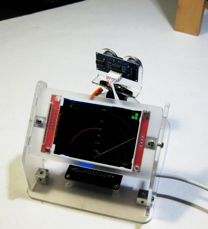Ultrasonic Radar Simulator - a “Radar” in Your Living Room | Elektor ...