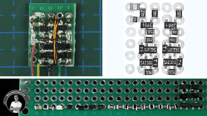 Guide to making TINY Brushed Motor Drivers with MOSFETs for RC Projects ...