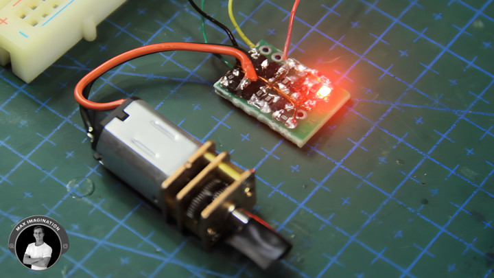 Guide to making TINY Brushed Motor Drivers with MOSFETs for RC Projects ...