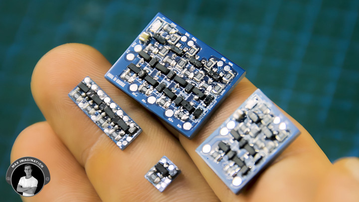 Guide to making TINY Brushed Motor Drivers with MOSFETs for RC Projects ...