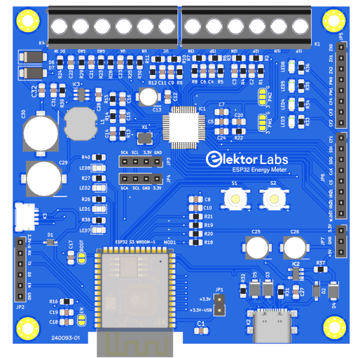 Esp32 Energy Meter An Open Source Solution For Real Time Energy Monitoring Elektor Magazine