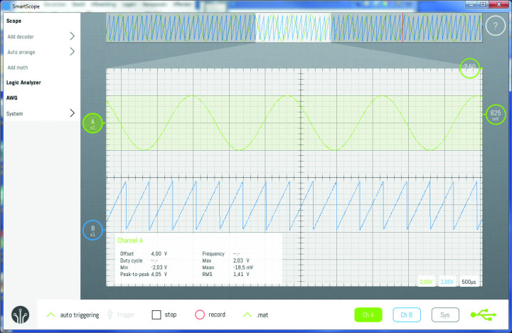 SmartScope USB Scope, Logic Analyzer and Signal Generator | Elektor ...