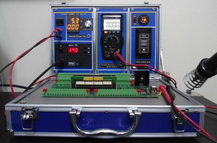 Portable Electronics Lab: Tackle Your Projects on the Move | Elektor ...
