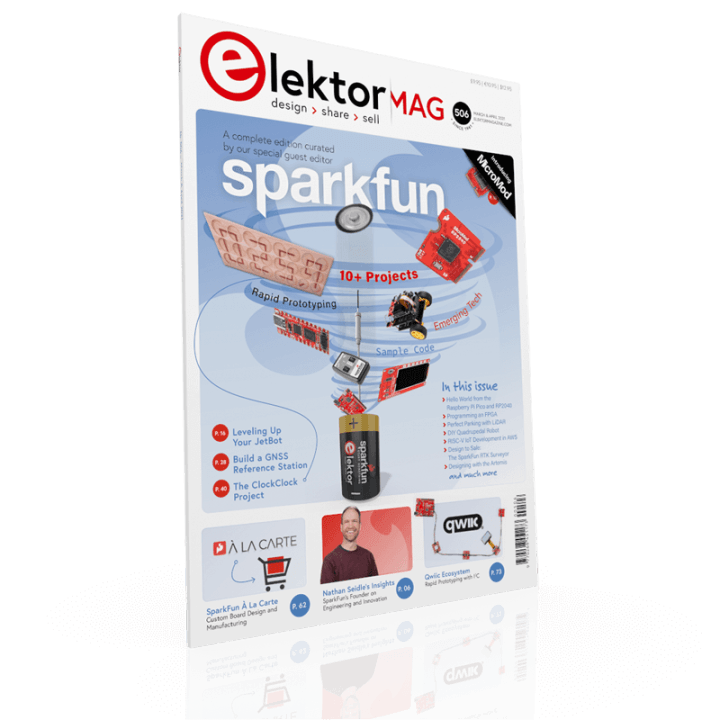 SparkFun-Curated Edition of Elektor (March/April 2021) | Elektor Magazine