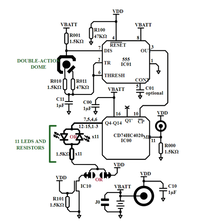 Circuit Shorts: Up-Down Binary Counter | Elektor Magazine