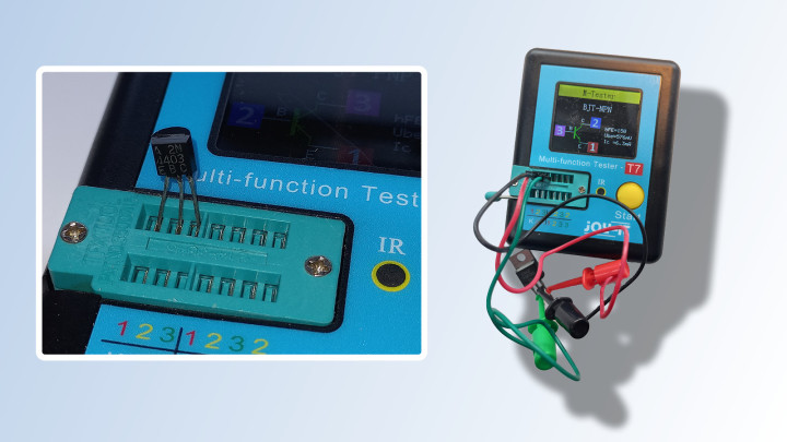 JOY-iT LCR-T7 Multi-Function Tester | Elektor Magazine