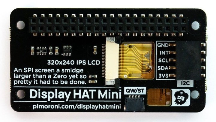 Display HAT Mini Shows Weather Forecast on Raspberry Pi | Elektor Magazine
