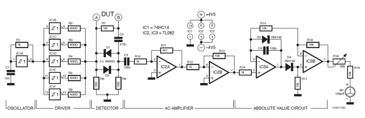 Build an Analog ESR Meter With Moving-Coil Meter Precision | Elektor ...