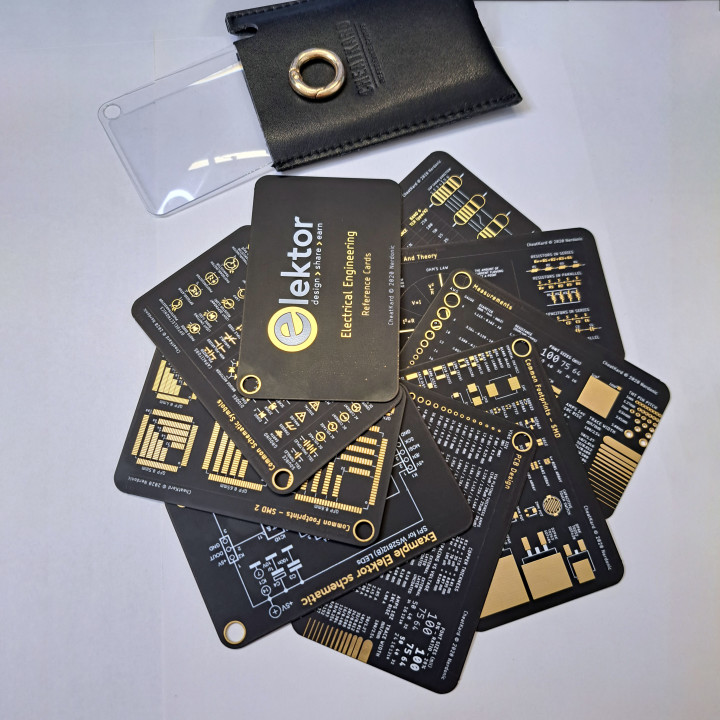Electrical Engineering Reference Cards: The CheatKards | Elektor Magazine