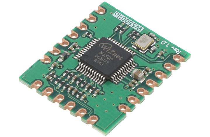 WIZnet miniature embedded network modules | Elektor Magazine