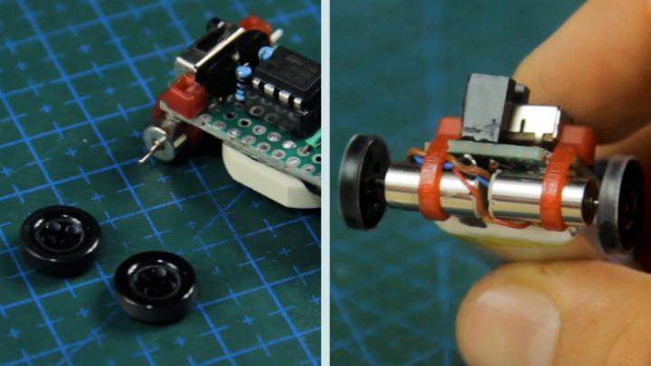 Make the Tiniest Line Follower Robot without a Microcontroller ...