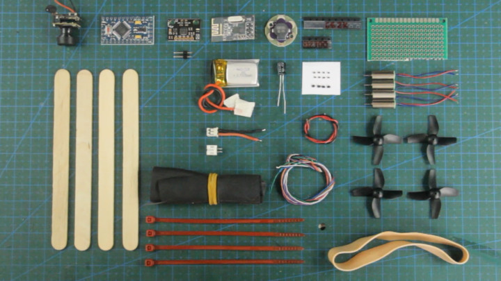 Make A Tiny Arduino Drone With Fpv Camera Elektor Magazine