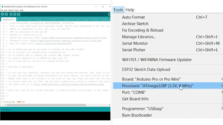 Make a Tiny Arduino Drone with FPV Camera | Elektor Magazine