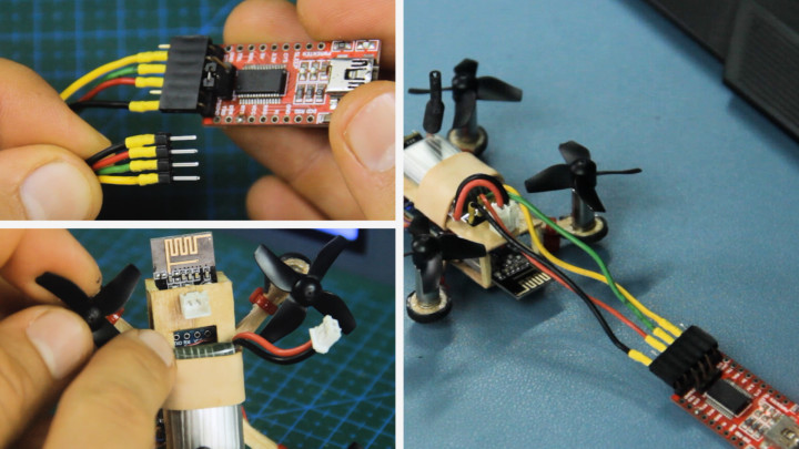 Make a Tiny Arduino Drone with FPV Camera | Elektor Magazine