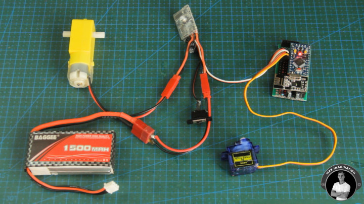 Build an Arduino Pistol-grip Transmitter for RC Cars with 1KM Range ...