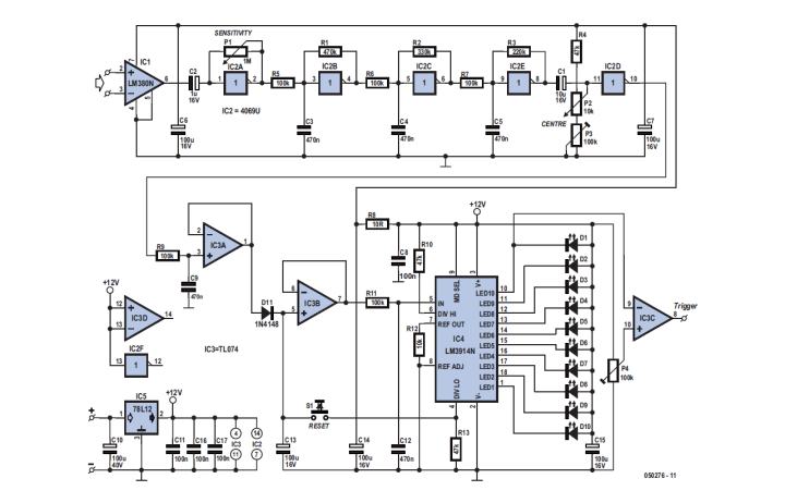 Circuit: DIY Magnetometer | Elektor Magazine