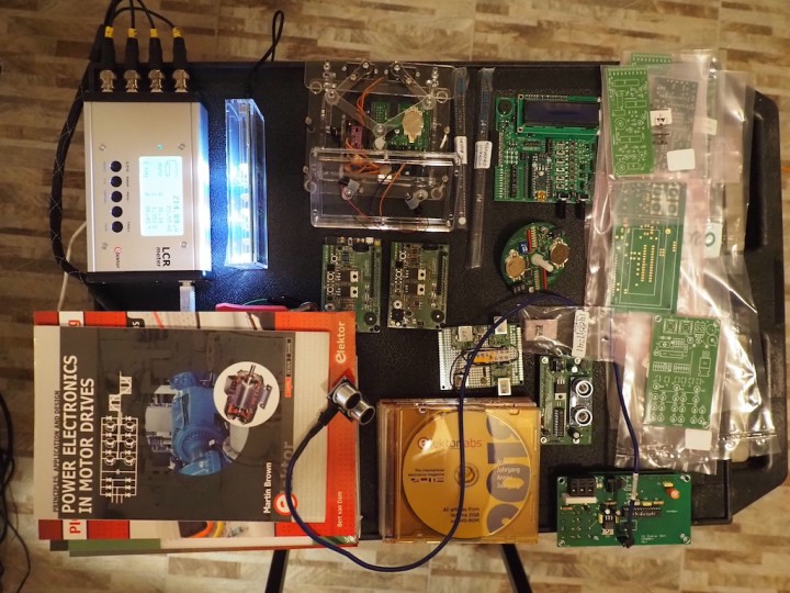 PLC Trainers and More: Inside Chris Urban’s DIY Electronics Workspace ...