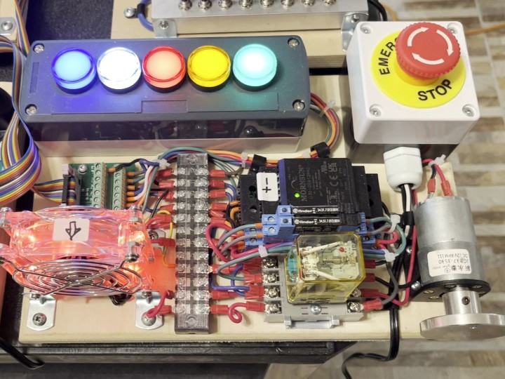 PLC Trainers and More: Inside Chris Urban’s DIY Electronics Workspace ...