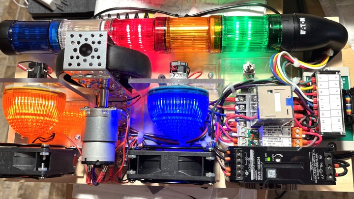 PLC Trainers and More: Inside Chris Urban’s DIY Electronics Workspace ...