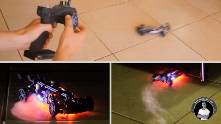 Build a 3D Printed Arduino RC Drift Car with a Smoke Effect! | Elektor ...
