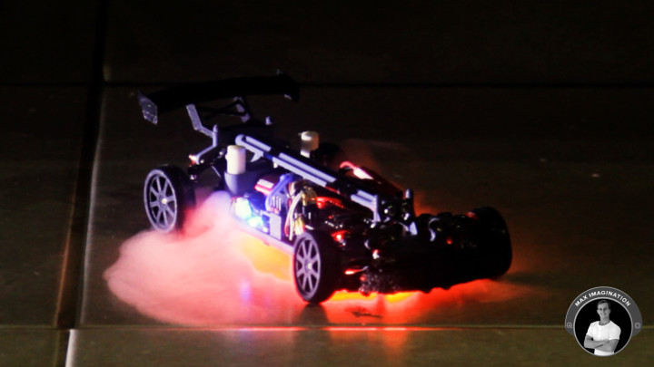 Build a 3D Printed Arduino RC Drift Car with a Smoke Effect! | Elektor ...