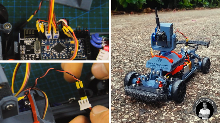 Build an Arduino FPV Head-Tracking Camera for RC Vehicles | Elektor ...