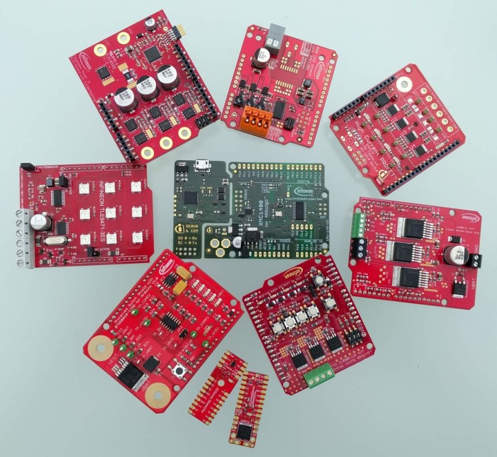 Infineon for Makers = Arduino-Shields 4U | Elektor Magazine