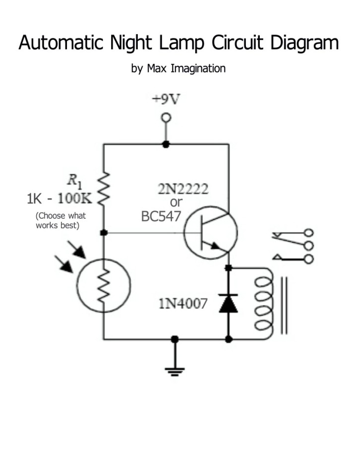 Automatic Night Lamp Circuit | Elektor Magazine