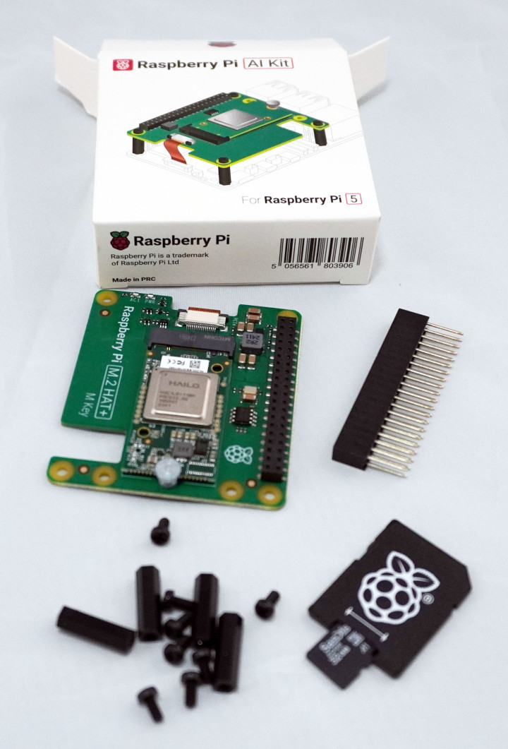 Raspberry Pi AI Kit intègre l'accélérateur AI avec M.2 HAT+ | Elektor ...