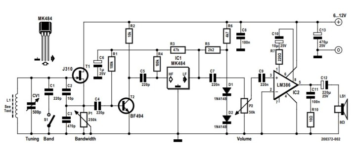 MK484, radiorétro PO/GO ...Toujours le plaisir de construire ...