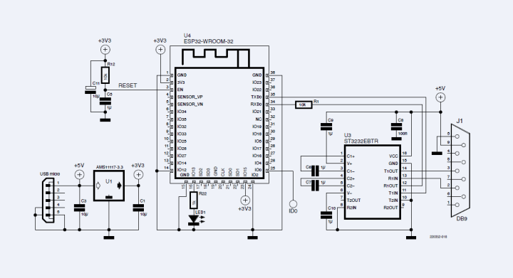 Adaptateur ESP32-RS-232: liaison sans fil pour les équipements de test ...