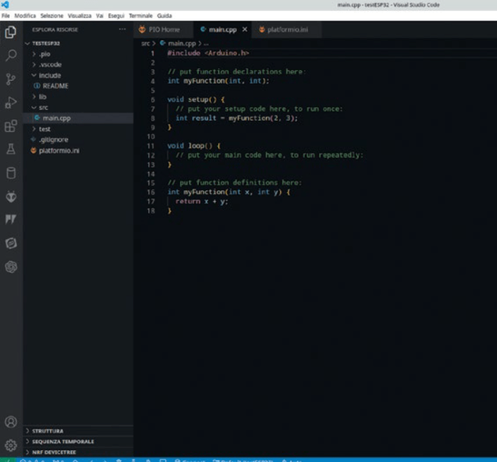 Créer un projet ESP32 avec PlatformIO: guide d'introduction pour débutants | Elektor Magazine