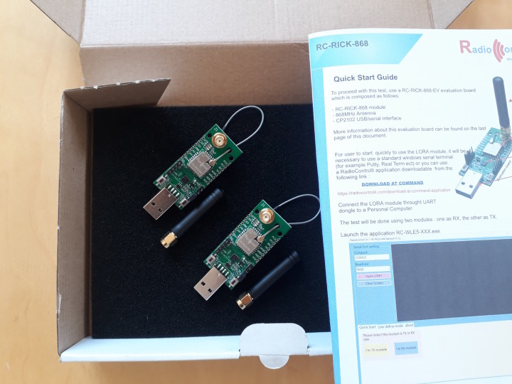 Het draadloze modem RC-RICK-868-EV (Review) | Elektor Magazine