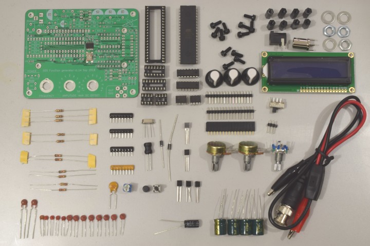 Review: Pulsar Labs Open Source Function Generator DIY Kit | Elektor ... Review: Pulsar Labs Open Source Function Generator DIY Kit | Elektor ...