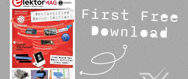 Items tagged with IoT and Espressif Guest-Edited Edition 2023| Elektor | Elektor Magazine